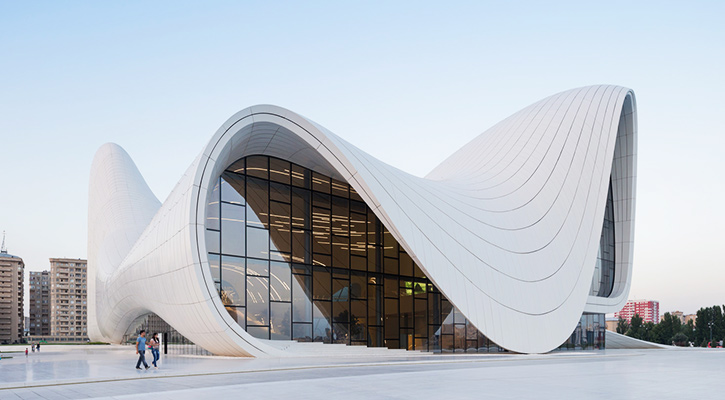 5 edifícios geométricos surpreendentes